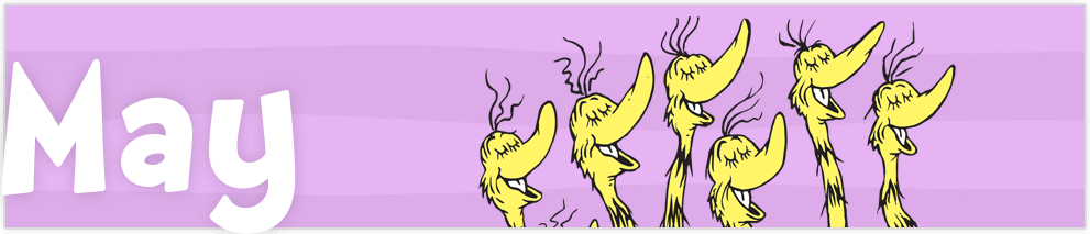 May Calendar Heading