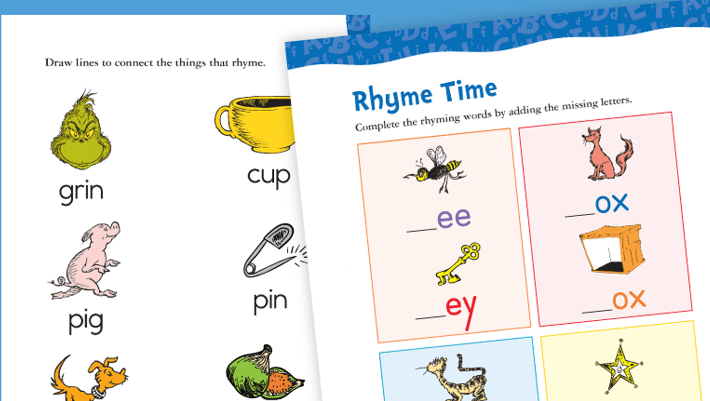 Rhyming Activity Packet - Seussville