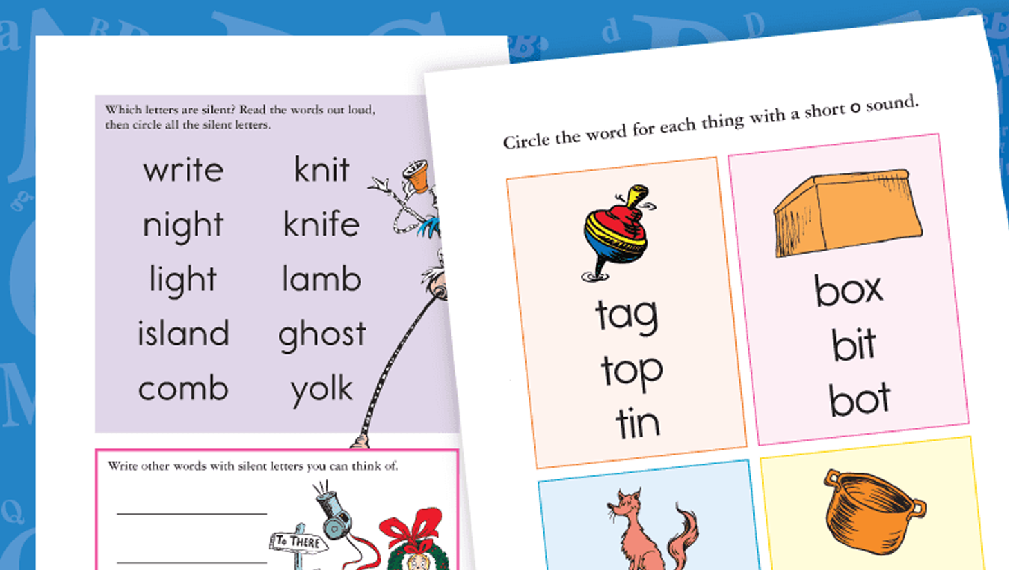 Vowel Activity Packet - Seussville